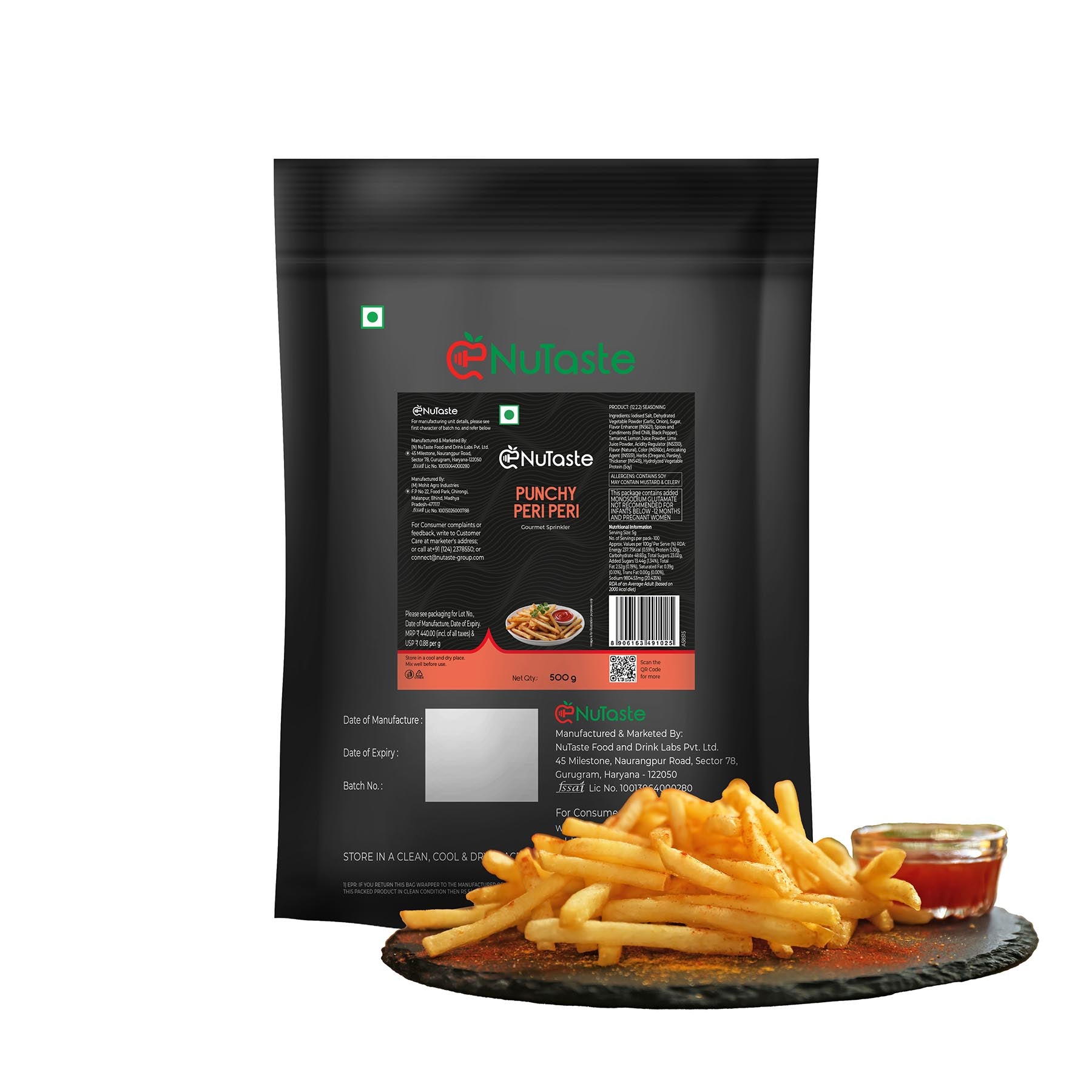 Punchy Peri Peri Sprinkler, 500g – nutaste-store